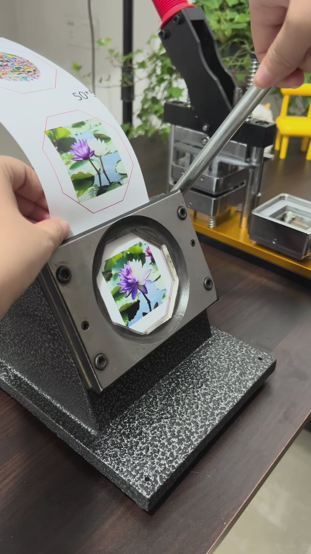 50*50 mm (2*2 inches) Square Fridge Magnet Machine Acrylic Kit ...